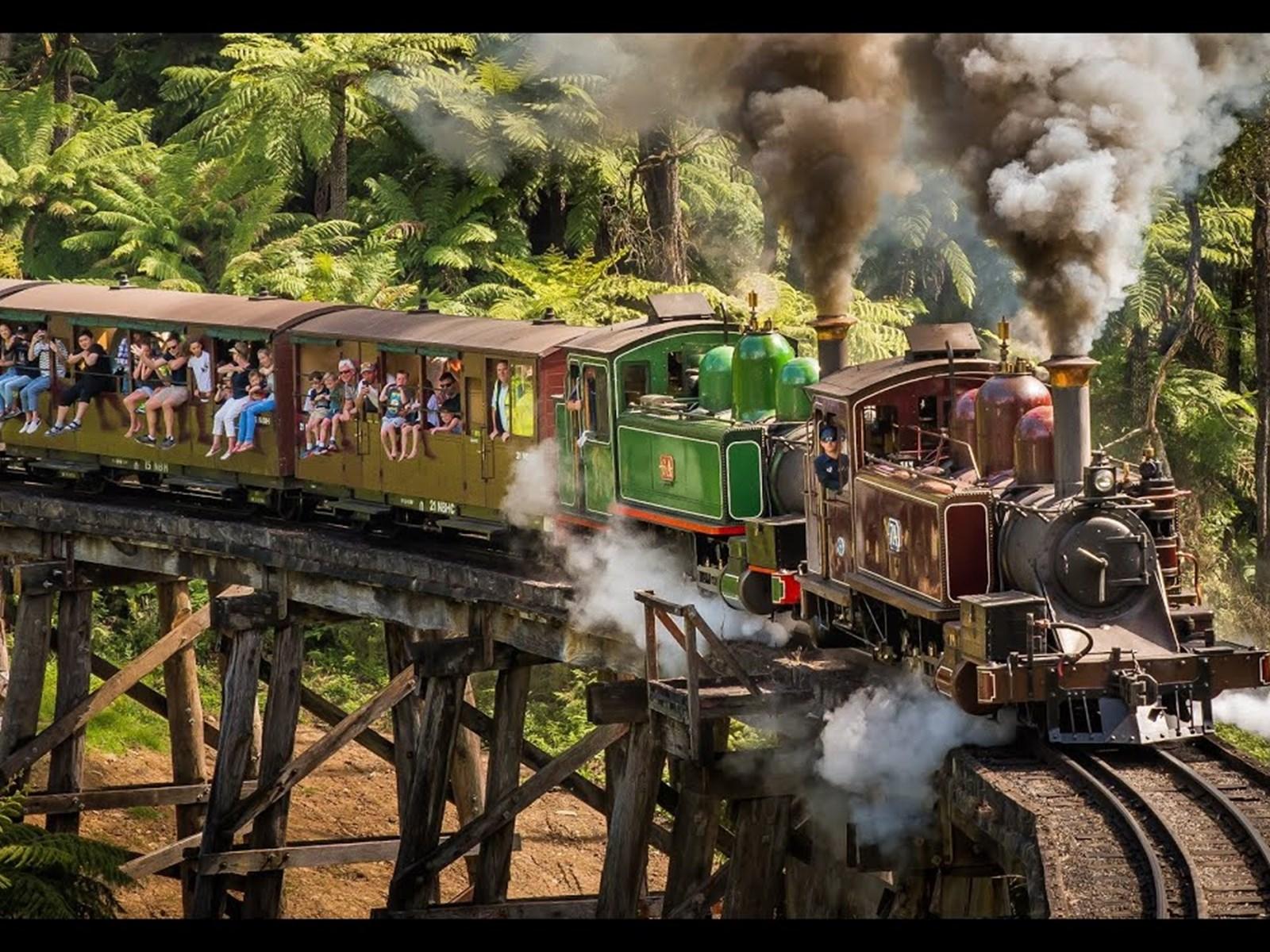 DANDENONG RANGES & PUFFING BILL TRAIN | Haryono Tours And Travels